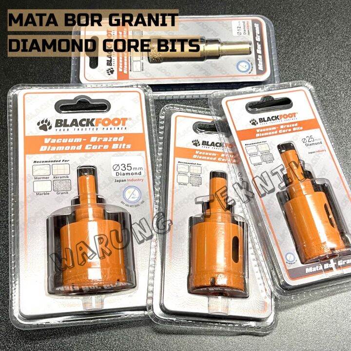 BLACKFOOT DIAMOND CORE BIT - DIAMONG CORE DRILL - MATA BOR GRANIT ...