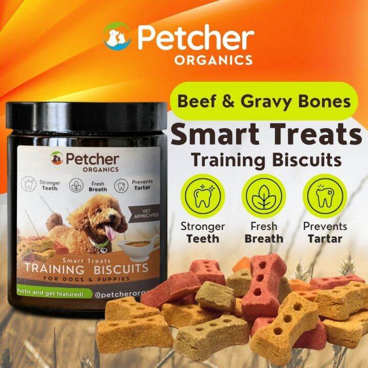 Petcher Smart Treats Training Biscuits for Dogs Puppy Pet Food Training ...