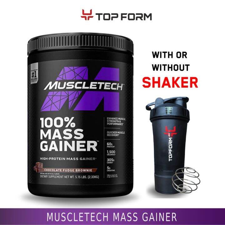 MuscleTech 100 Mass Gainer Protein Powder 5.15 lbs | Lazada PH