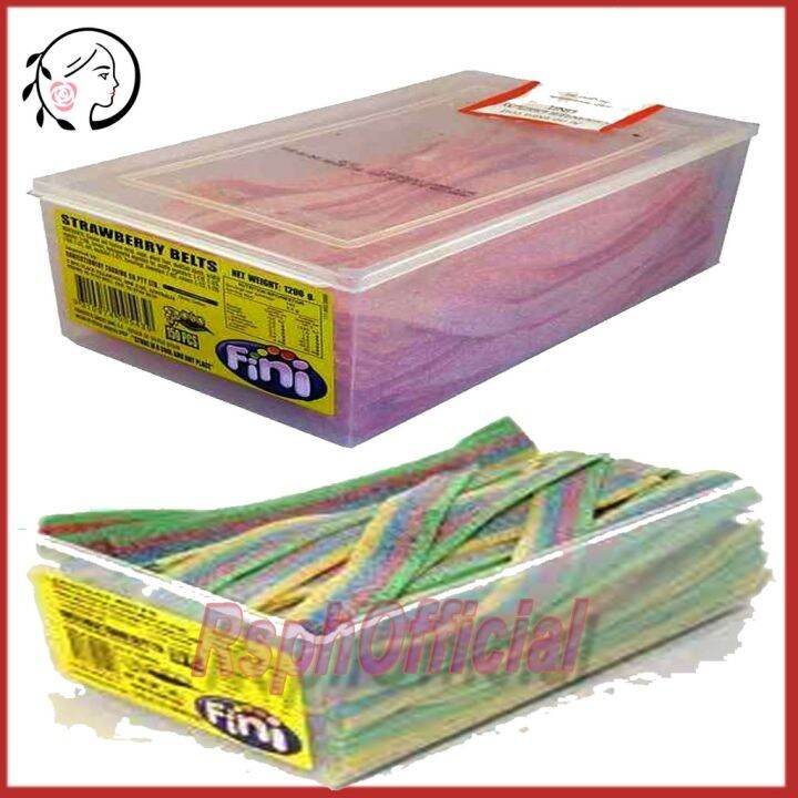FINI STRAWBERRY OR FANTASY SOUR BELTS 1.5KG | Lazada PH