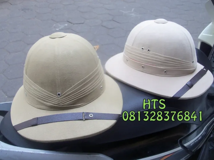 topi onthel topi polka topi klasik era kolonial bahan kain adem di pake ...