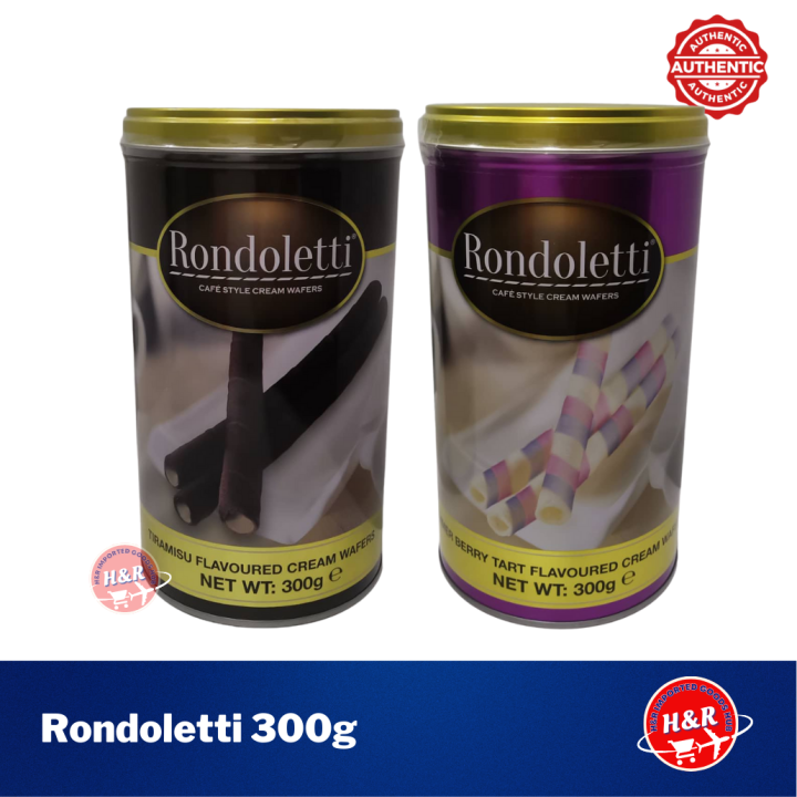 Rondoletti Tiramisu/ Summer Berry Tart Flavoured Cafe Style Cream Wafer ...