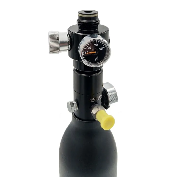 Pressure Regulator PCP Regulator Air Pressure to Paintball Co2 Tank ...