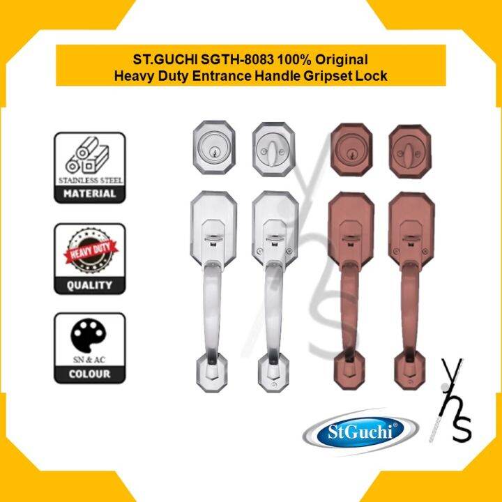 ST.GUCHI SGTH-160 SN/ AC 100% Original Heavy Duty Entrance Handle ...