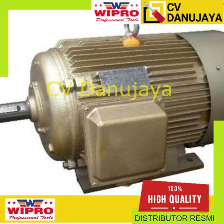 Dinamo Motor Penggerak Elektro Motor Elektromotor 40 hp 40 pk 3 phase 3 fase 1000 RPM Wipro ...