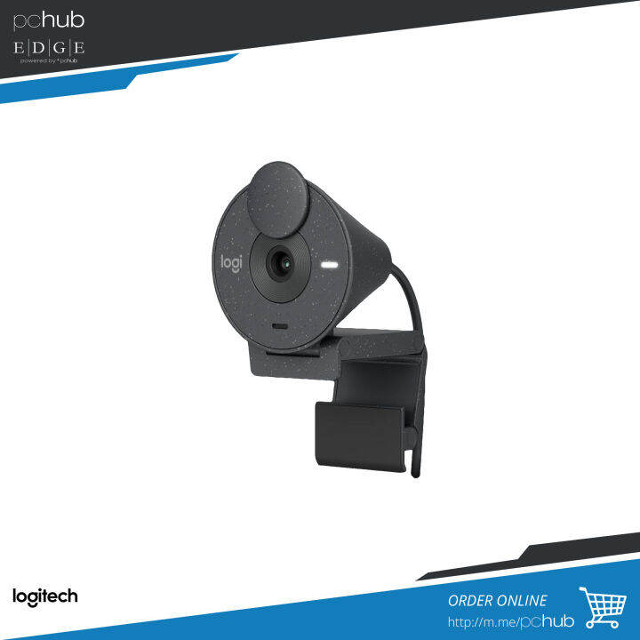 Logitech Brio 300, Graphite, Webcam, 1080p, Pn: 960-001437 | Lazada PH