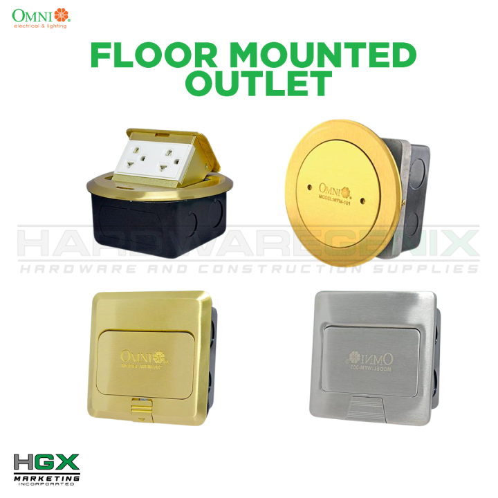 OMNI Floor Mounted Duplex Outlet | Lazada PH