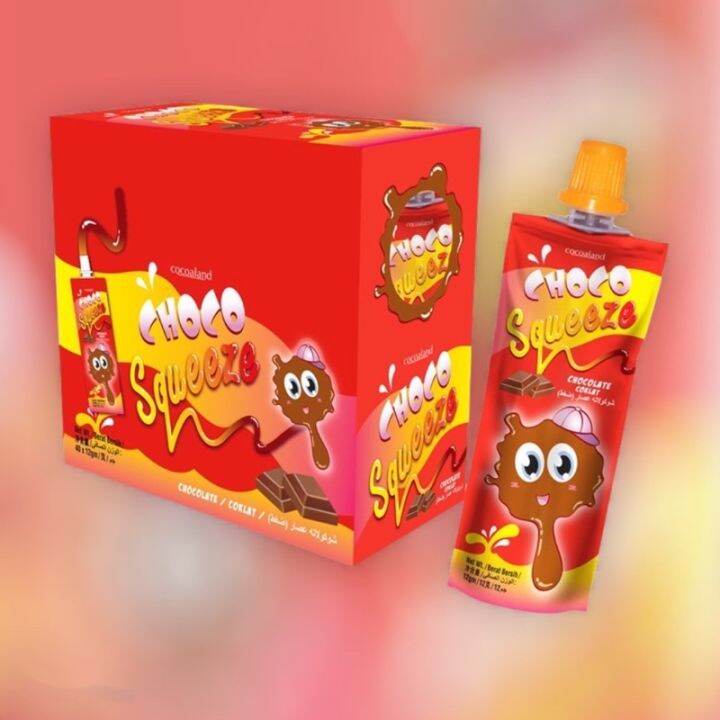 Choco Squeeze 12g x 40s | Lazada