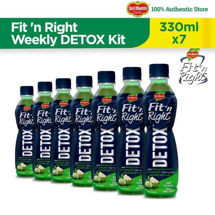 DEL MONTE Fit 'n Right Weekly DETOX Kit That Helps to Detoxify Your ...