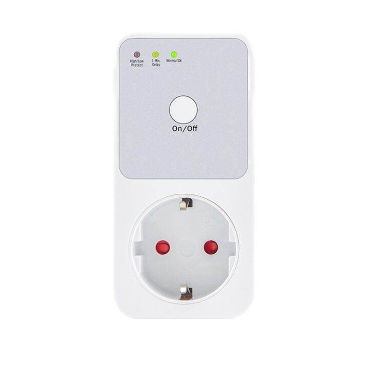 Automatic Voltage Protector Socket Switcher Power Surge Safe Protector ...