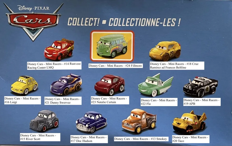 Cars 2 Racers Names