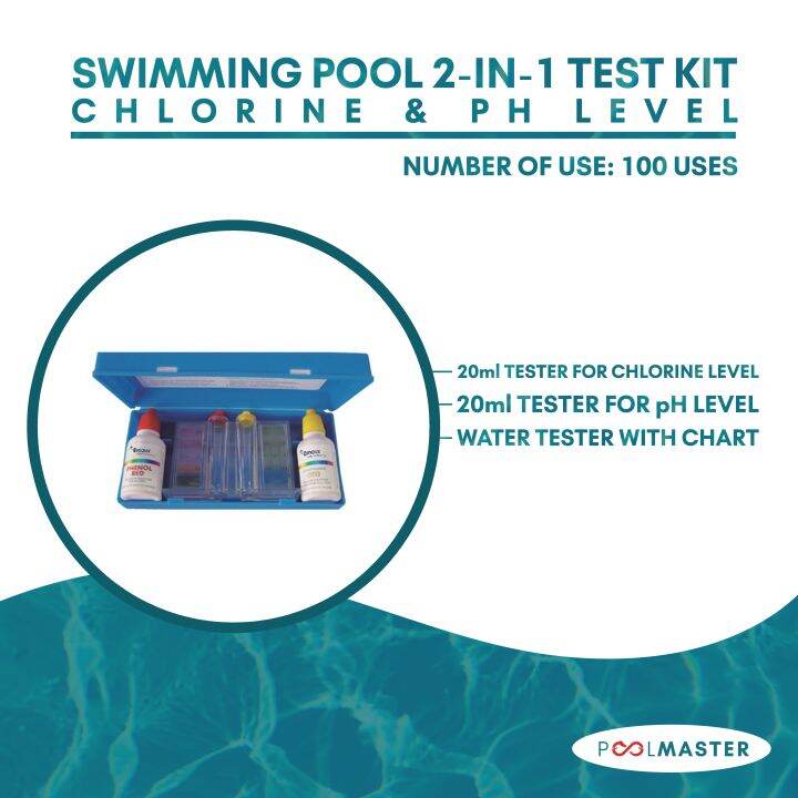 Emaux Swimming Pool Test Kit for Chlorine and pH | Lazada PH