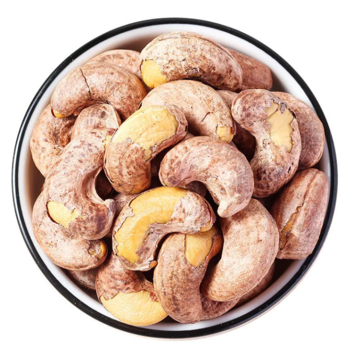 (SPOT) Cashew Nuts with Skin, Plain Salt Baked Purple Skin, Vietnamese ...