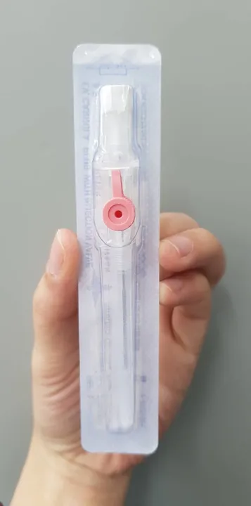 IV CANNULA / CATHETER WITH VALVE 20G PINK CANNULA BRANULA | Lazada