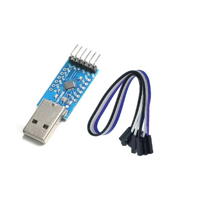 Cp2104 Usb 20 To Ttl Uart 6pin Module Serial Converter Stc Prgmr Replace Cp2102 With Dupont 
