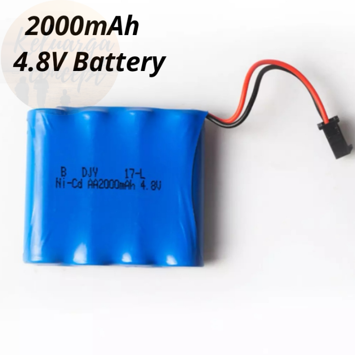 Keluarga Remote Control Toy Car Rechargeable Battery 3.7V / 4.8V / 4.8V ...