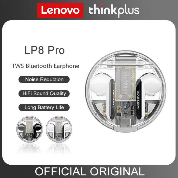 Lenovo Original LP8 Pro TWS Wireless Bluetooth 5.2 Headphones HiFi Stereo Wireless Earphones ...