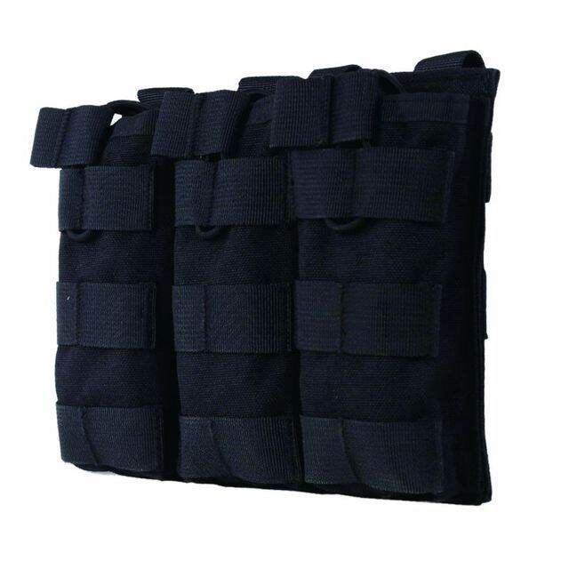 Molle Open-triple Magazine Pouch Fast Ak Ar M4 Famas Mag Pouch Airsoft ...