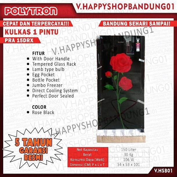 Kulkas Polytron 1 pintu Belleza 150 liter PRA 15 DRX | Lazada Indonesia