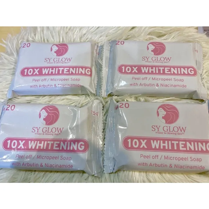 BUNDLE SY GLOW 10X WHITENING SOAP SPF 20 | Lazada PH