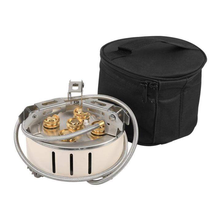 Moon STARer Camping Gas Stove Cooker 5 Burner Stove for Hiking ...