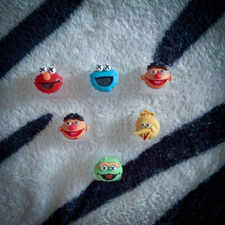 KAWAIIKEYCAPS.PH | Sesame Street x Kaws Keycaps durable | Lazada PH