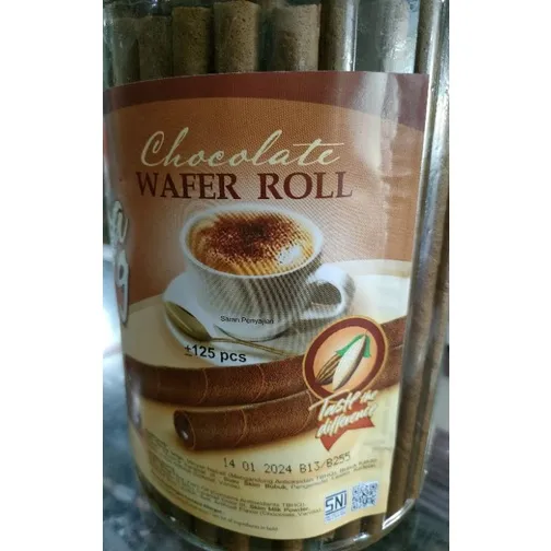 Biskitop X-tra Long Chocolate Wafer Roll Toples | Lazada Indonesia