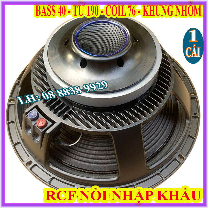 CỦ LOA BASS 40 RCF ĐÍT NỒI NHẬP KHẨU MÀNG GÂN TẨM DẦU TỪ 190 COIL 76 CAO CẤP - GIÁ 1 CHIẾC ...