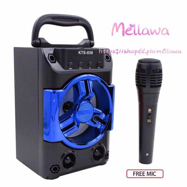 Karaoke Portable Wireless Bluetooth Speaker With Mic KTS | Lazada PH