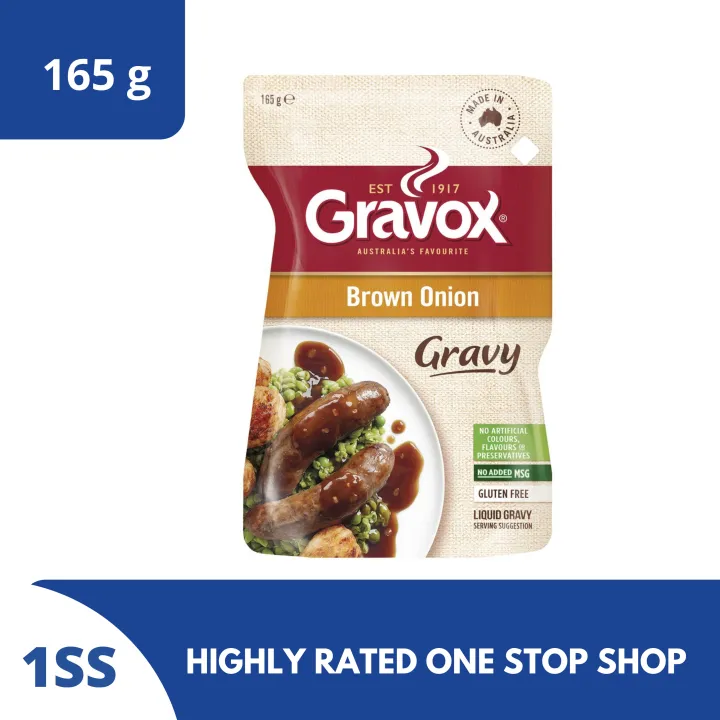 Gravox Gravy Mix, Brown Onion, 165g (Exp Nov 11, 2022) | Lazada PH