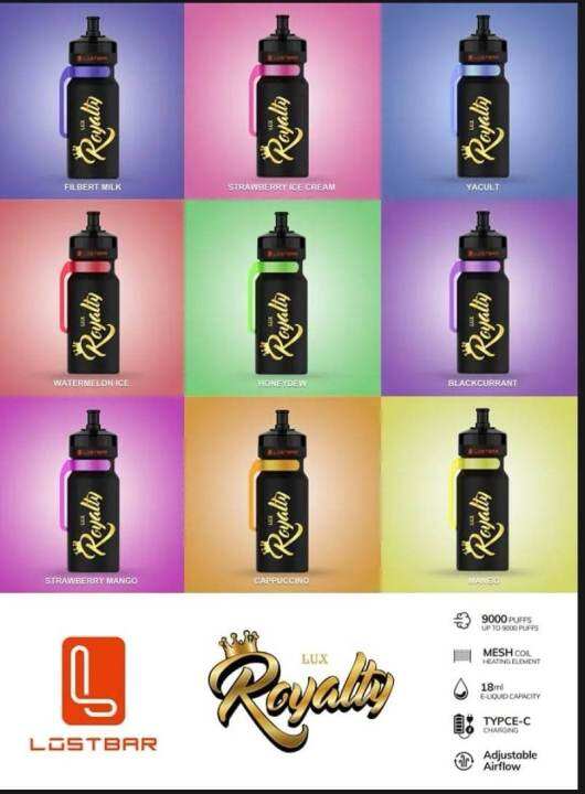 LOST BAR ROYALTY 9k Disposable | Lazada PH