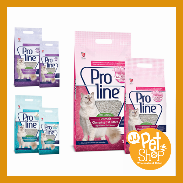 Proline Bentonit Cat Litter Clumping 10L | Lazada