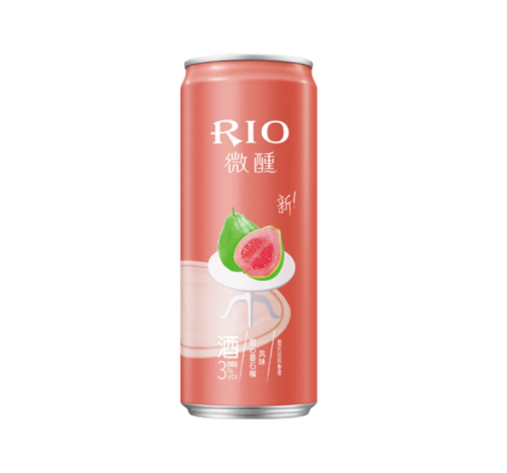Rio 锐澳 3度微醺 预调鸡尾酒 甜心番石榴 Guava Flavoured Vodka 330ml | Lazada