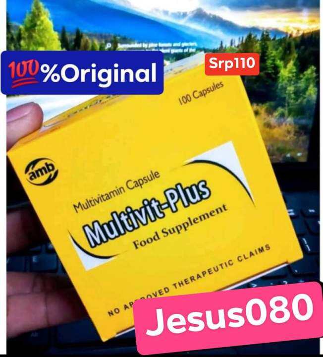 amb Multivit-Plus 100 Capsules Multivitamins Food Supplement | Lazada PH