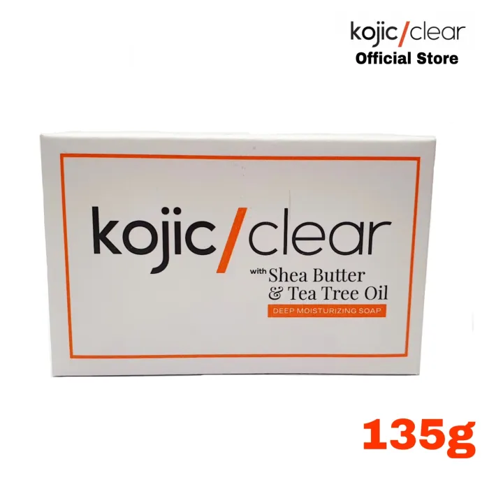 kojic/clear Deep Moisturizing Soap with Shea Butter & Tea Tree Oil ...