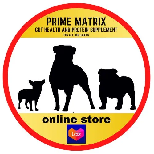 PRIME MATRIX 200g Gut Health and Protein Supplement for All Dog Breeds ...