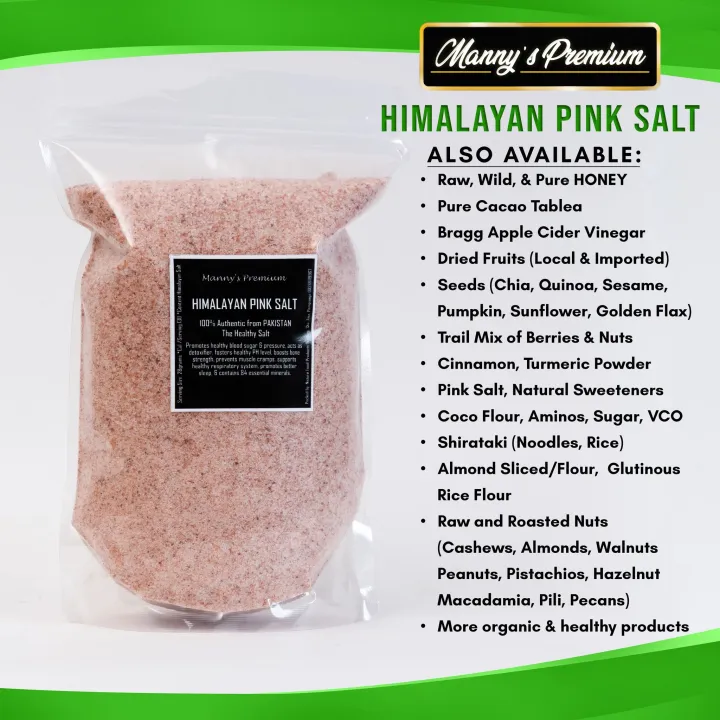 Himalayan Pink Salt 1kg (Fine, Keto) | Lazada PH