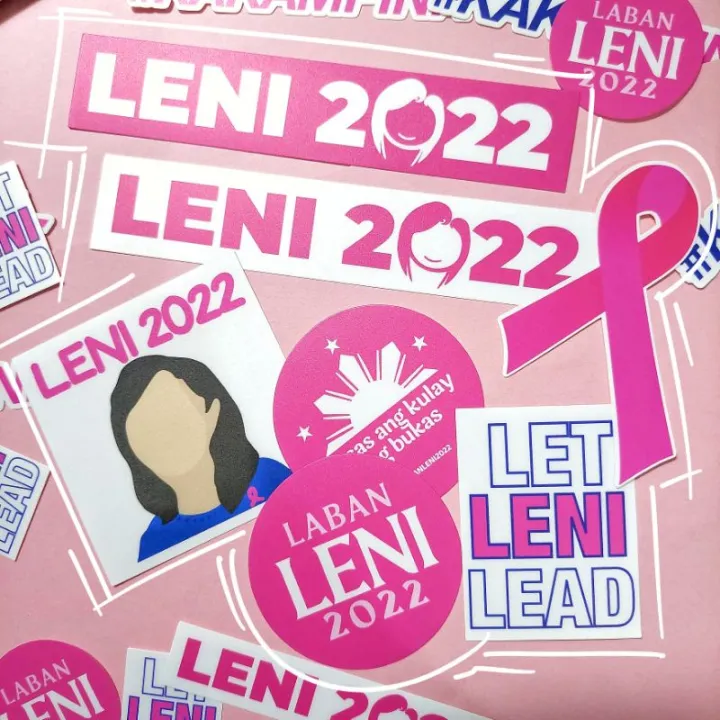 Leni Robredo 2022 Waterproof Vinyl Car Sticker RESIZED | Lazada PH