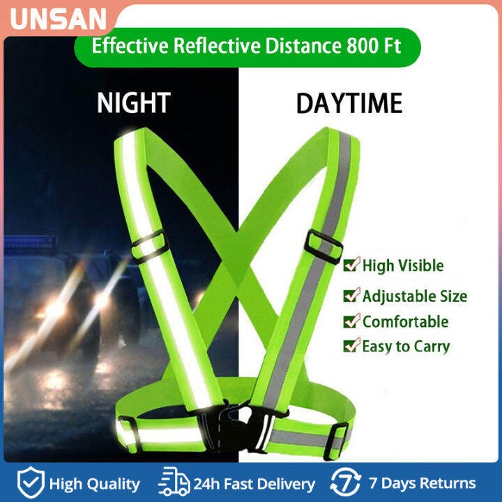 Reflective Vest，Garter Reflective Vest High Visibility Reflectors for ...