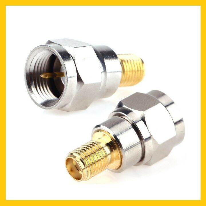 SMA Female to F Male Antenna Port Connector Adaptor Converter for Globe ...