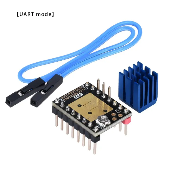EZT3D 3D ชิ้นส่วนเครื่องพิมพ์ TMC2208 Stepper มอเตอร์ไดรฟ์อะไหล่ TMC 2208 V3 V3.0 UART โหมด STEP ...