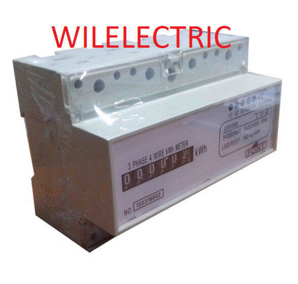 KWH / Energy / Energi meter meteran Analog Analogue 3 Phase 3P 4 wire ...