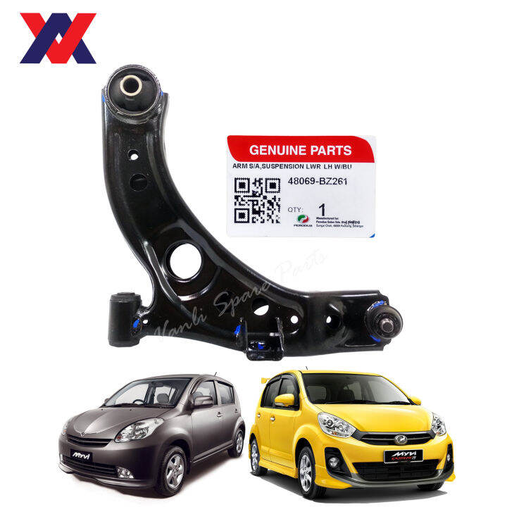 Perodua Genuine Lower Arm Left Side for Myvi 1st Edition, Myvi Lagi ...