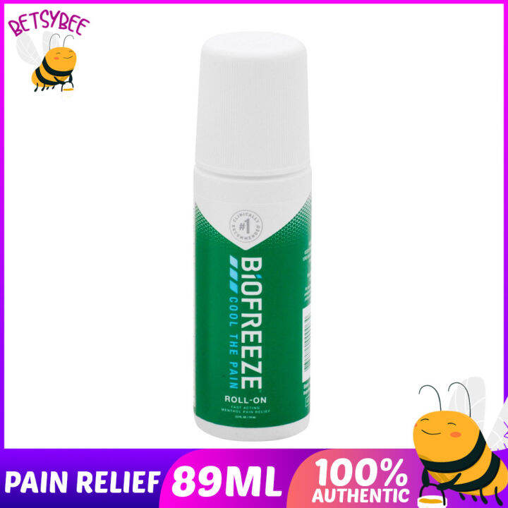 Biofreeze Pain Relief Roll On Cold Therapy, 3 oz 89ml | Lazada PH