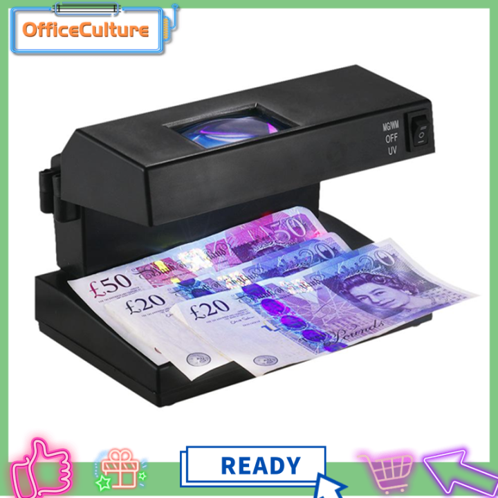 Portable Desktop Counterfeit Bill Detector Cash Currency Banknotes ...