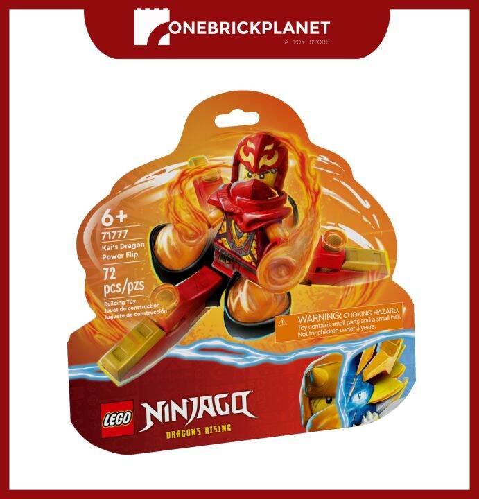 LEGO 71777 Ninjago - Kai’s Dragon Power Spinjitzu Flip | Lazada