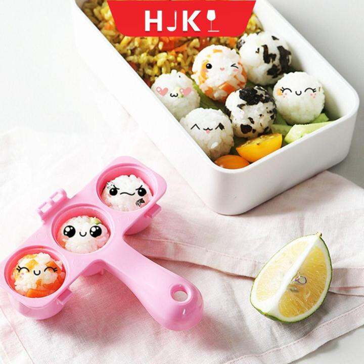 HJKL Japanese Non-stick DIY Homemade Rice Ball Mold Mould Onigiri ...