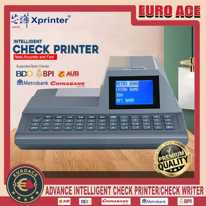 EURO ACE Xprinter Intelligent Check Writer, Check Printer | Lazada PH