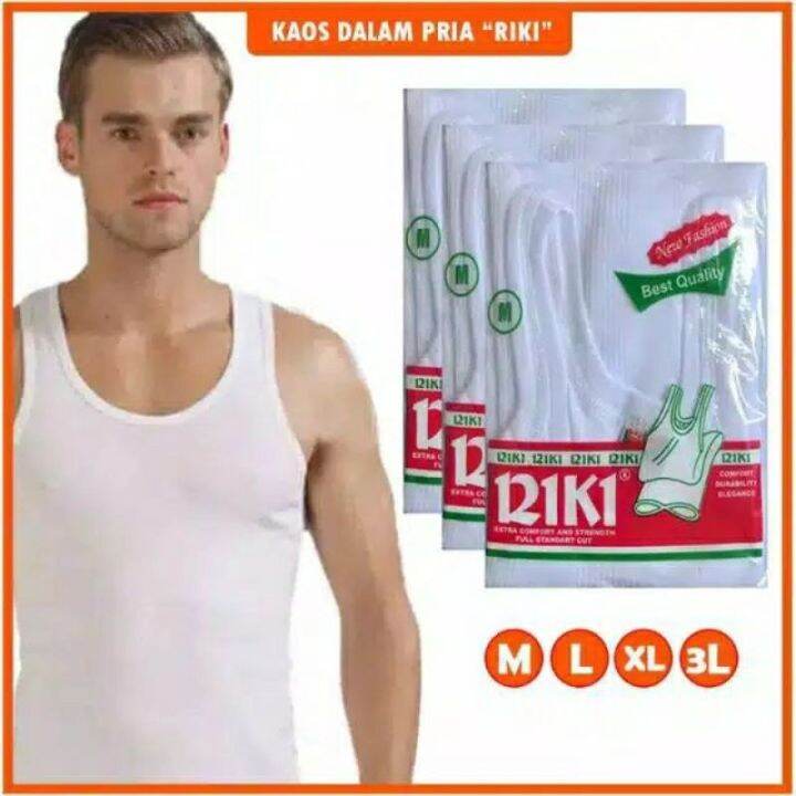 PROMO!!! 6 pcs Kaos dalam pria dewasa - Kaos singlet Riki - Kaos pria ... PROMO!!! 6 pcs Kaos dalam pria dewasa - Kaos singlet Riki - Kaos pria ...