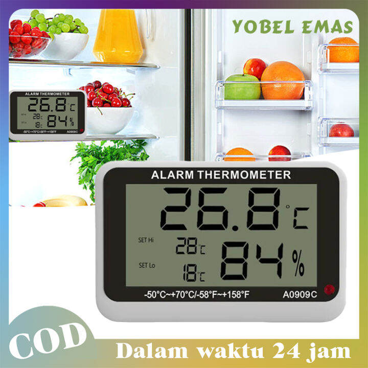 Thermometer Ruangan Termometer Kulkas Digital Elektronik Termometer ...